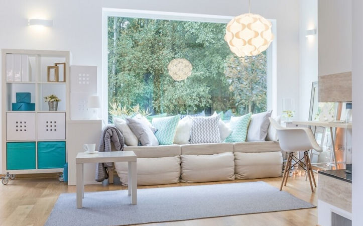 Aluminum Frame Reinforced Seamless Corner Windows For Houses And Office ...