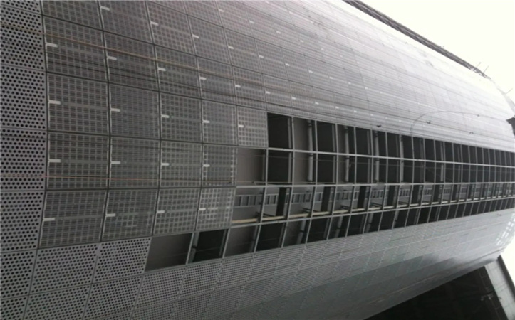 Photoelectric glass curtain wall