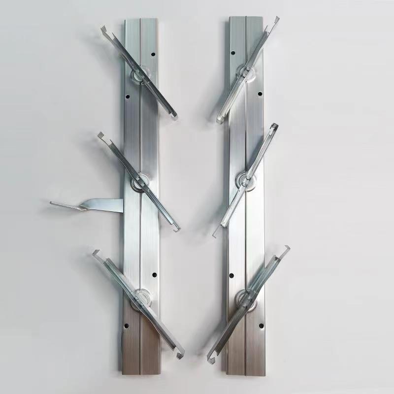 Glass Aluminium Louver Mechanism For Invisible Tilt Shutter