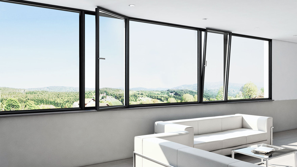 Thermal Resistance Tilt & Turn Windows and Ventilation Open Inwards ...