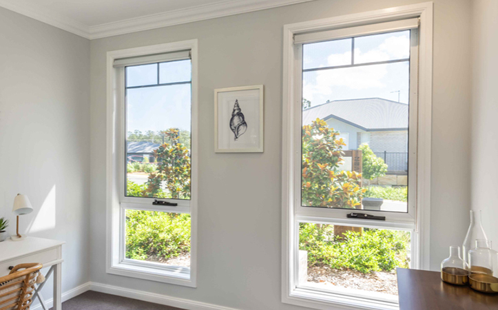 High Performance Thermal Break Top Fixed Windows Awning Hung Window